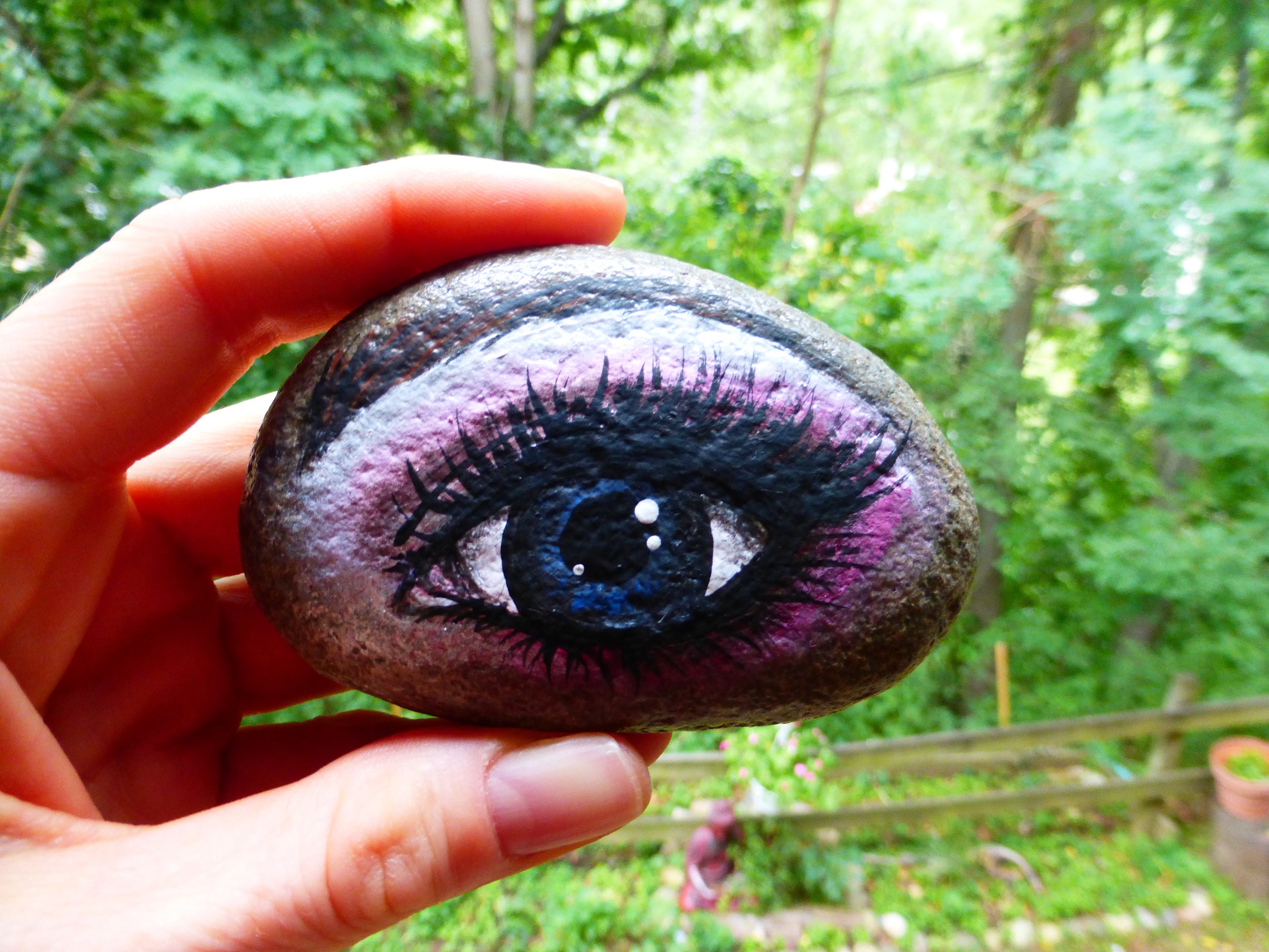 Eyes Brown Rock Wallpaper