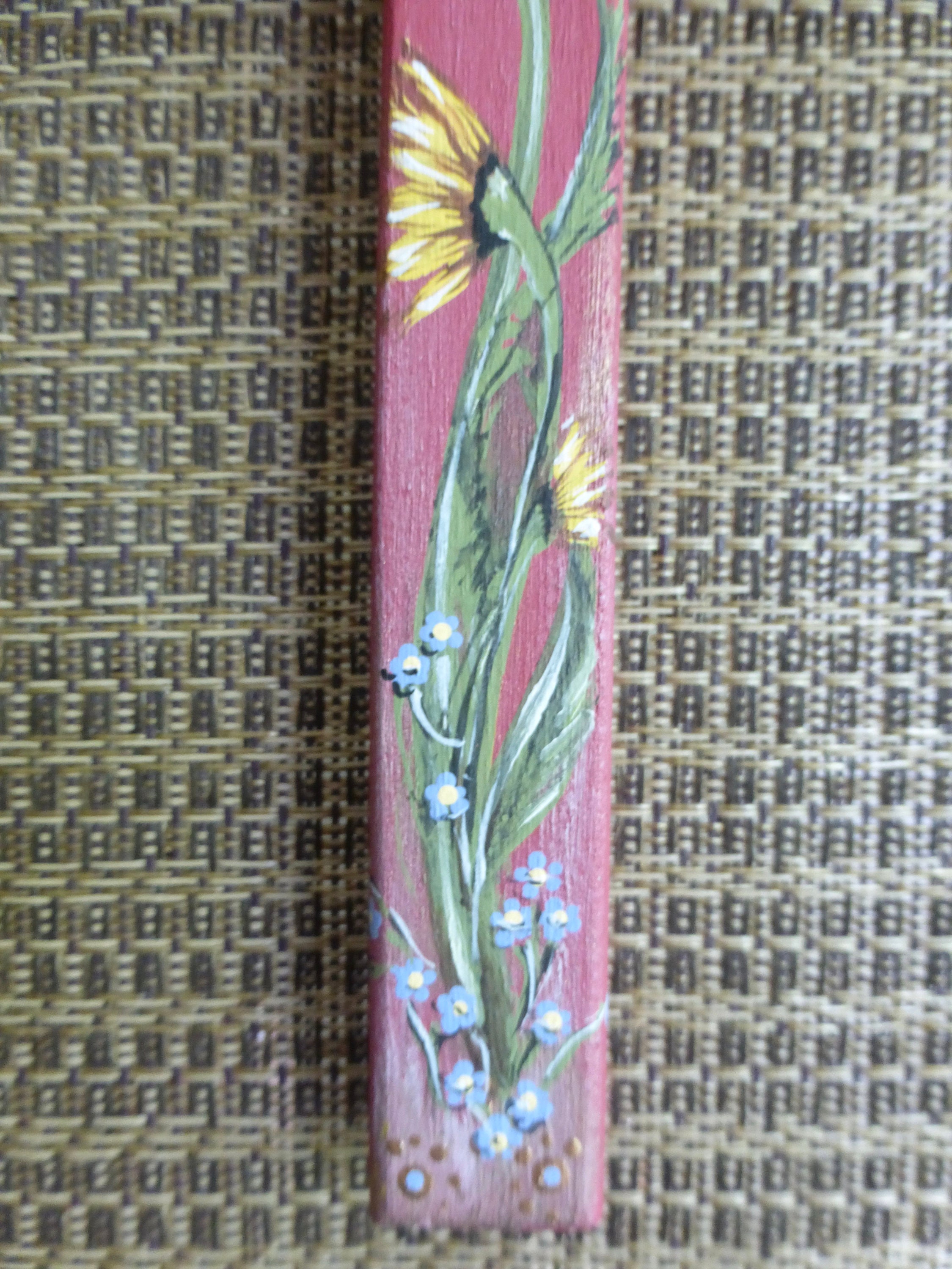 SUNFLOWER Cross, Shabby Chic Distressed Hand Painted Wood Wall CROSS - Etsy