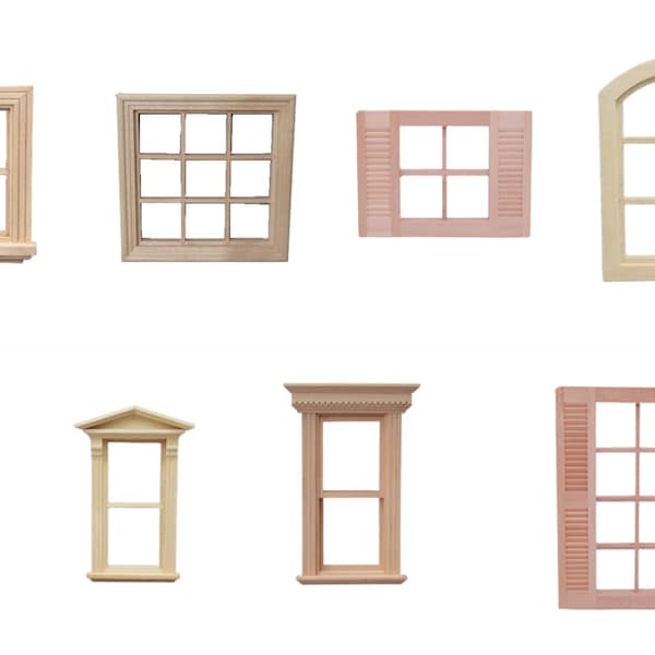 Dollhouse Windows - Etsy