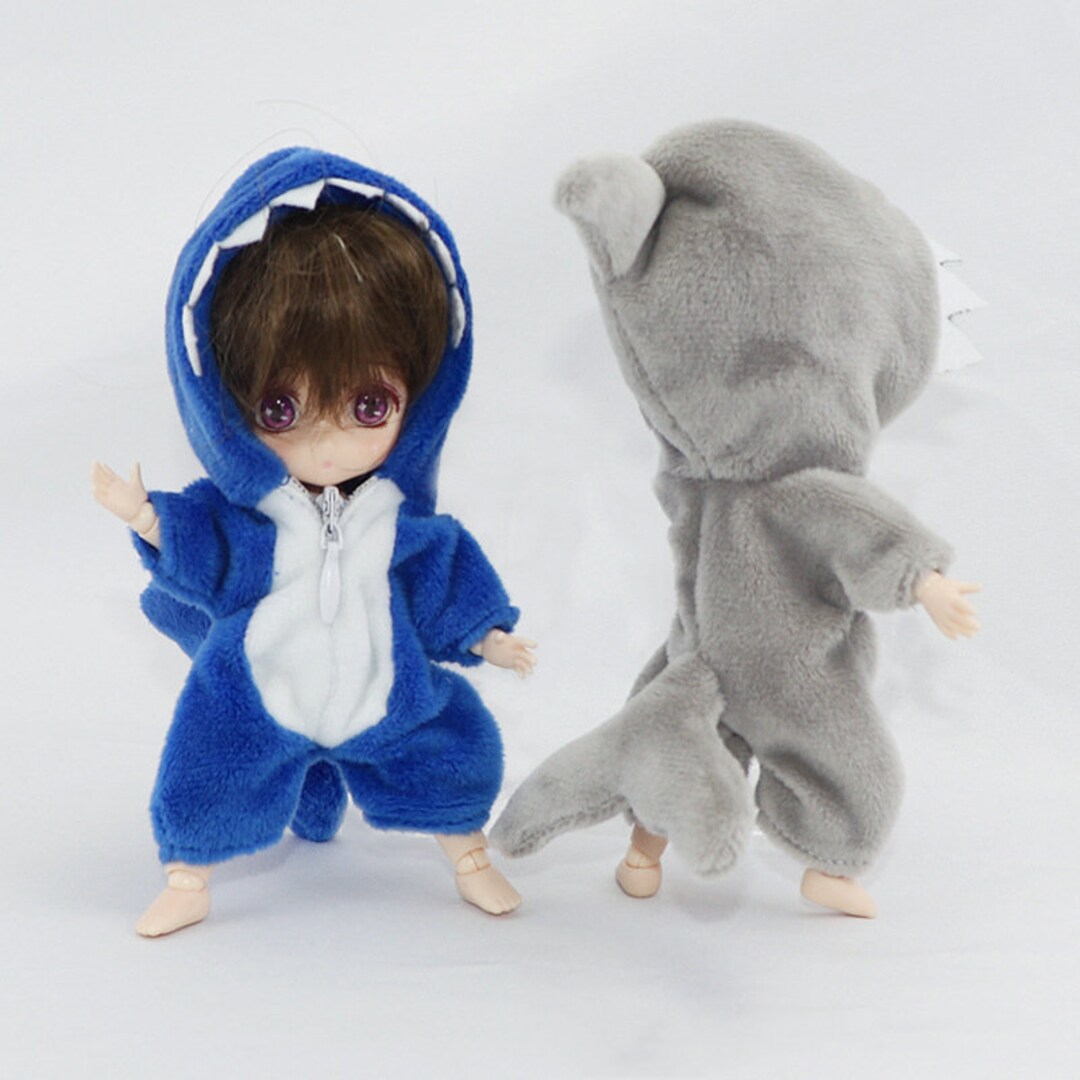 Obitsu11 Lovely Shark Clothes 1/12 BJD Cute Home Clothes - Etsy
