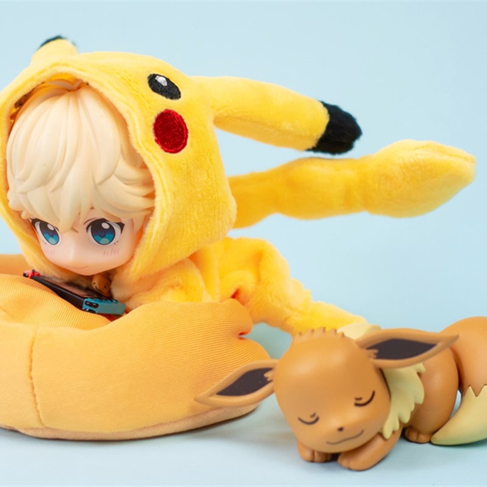 Nendoroid Clothes 1/12 BJD Pikachu Style Cute Home Clothes - Etsy
