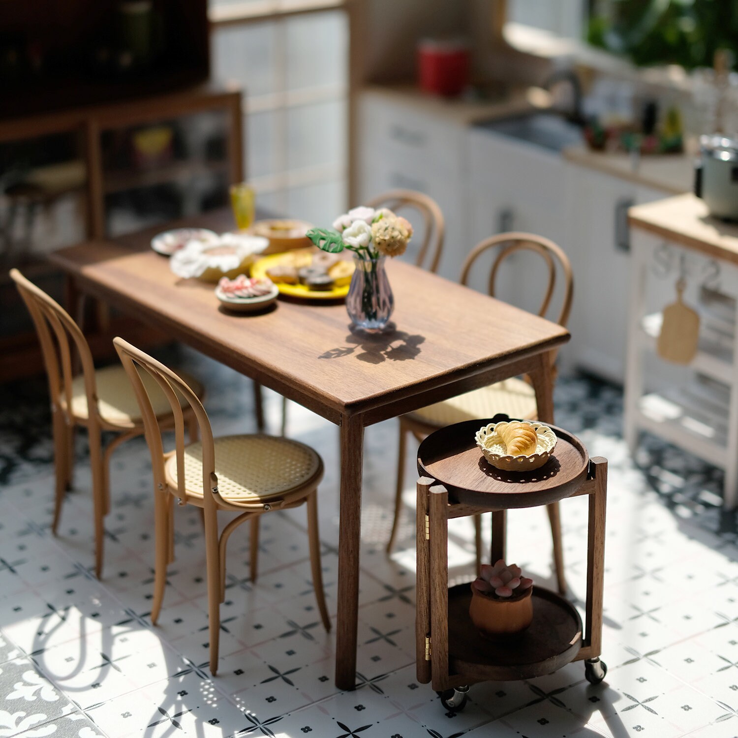 Role Playing Miniatures Miniature Toys Toys Dollhouse Furniture 16 ...