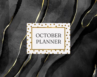 HALLOWEEN PLANNER SET Printable October Holiday Printable - Etsy