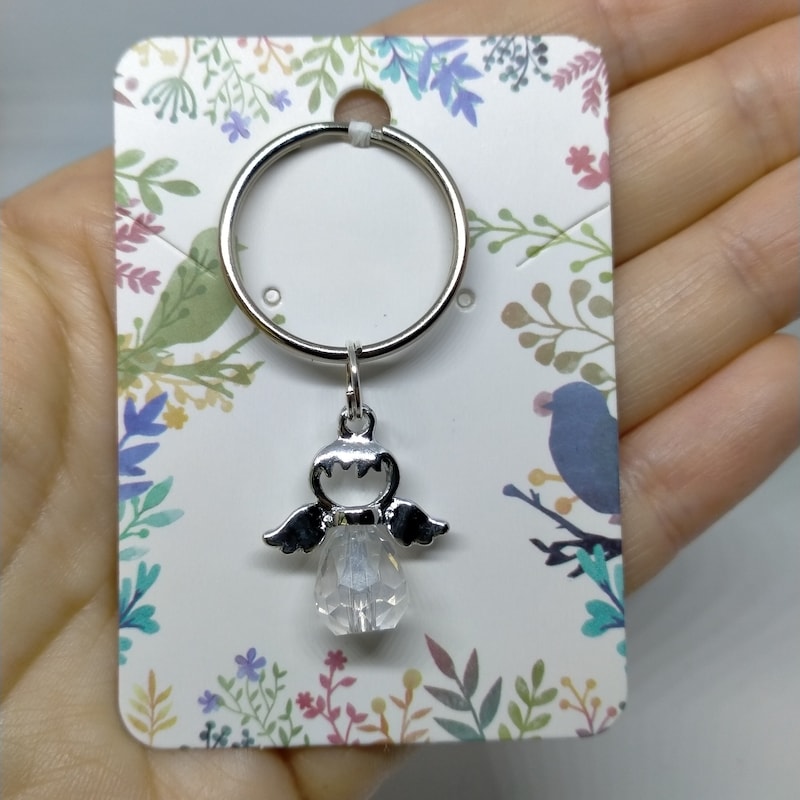 Angel Keyring - Etsy