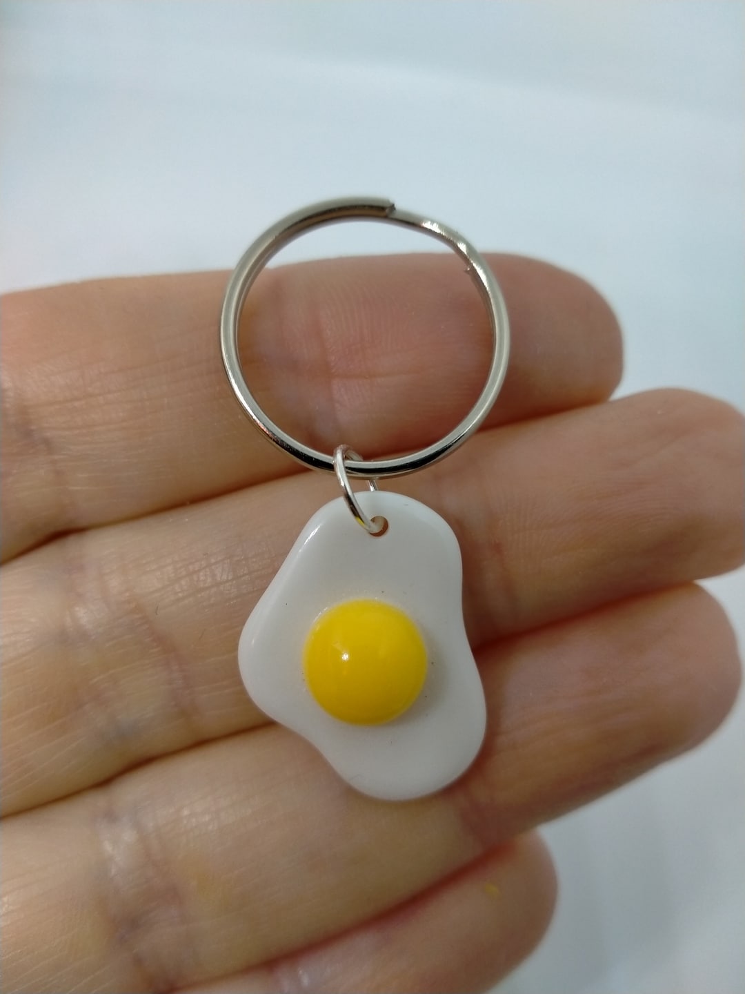Personalised Egg Keyring, Keychain, Uk Seller, Food Keyring, Chef Gift ...