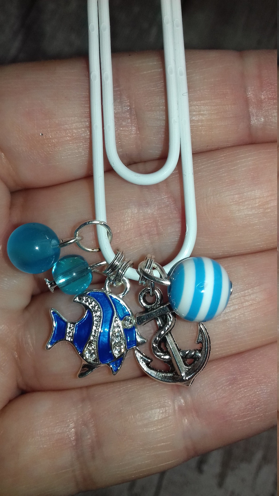 Ocean Themed Dangle Paperclip Planner Clip Paperclips Clip - Etsy