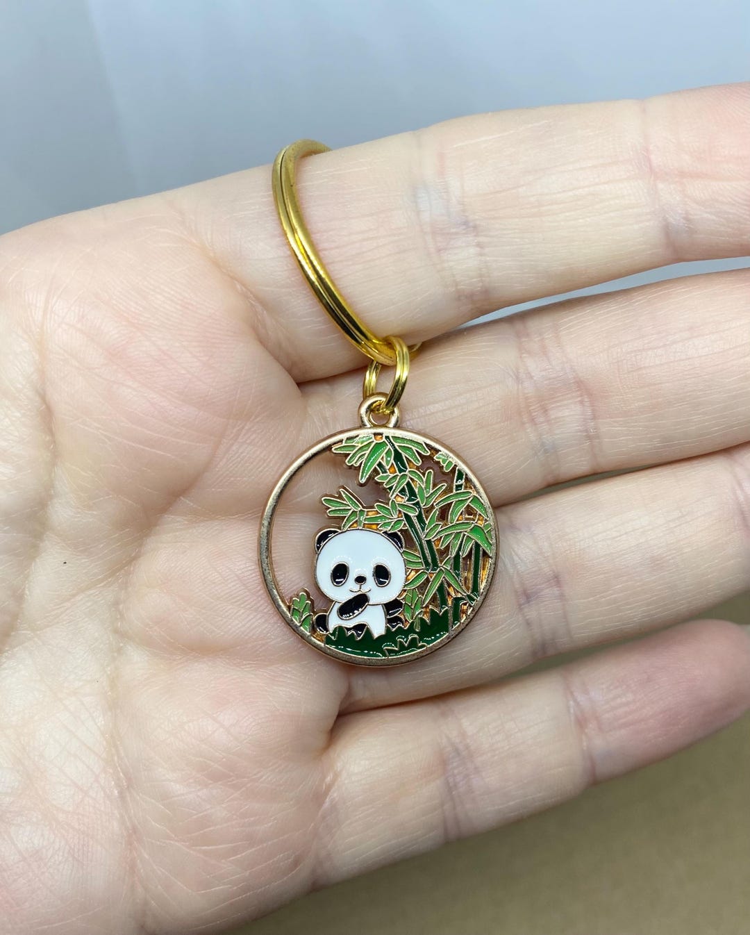 Panda Keyring, Panda Keychain, Valentines, Panda Gift, Stocking Filler ...