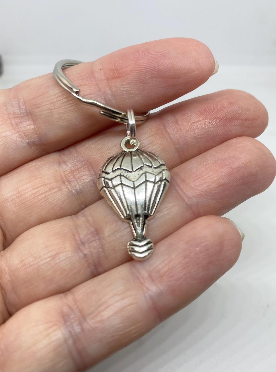 Hot Air Balloon Keyring, Hot Air Balloon Keychain - Etsy
