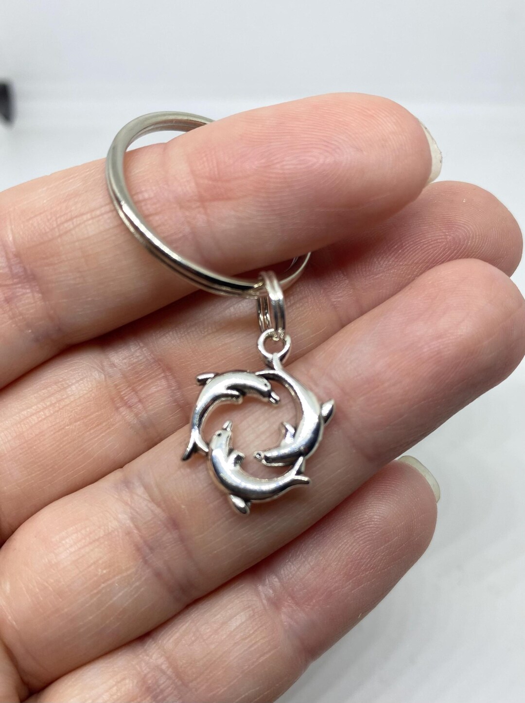 Dolphin Keyring, Dolphin Keychain, Uk Seller - Etsy UK