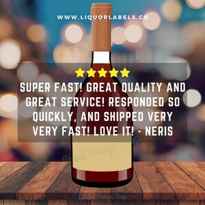 Birthday Custom Label, 1738 Cognac Custom Label, Personalized Cognac ...