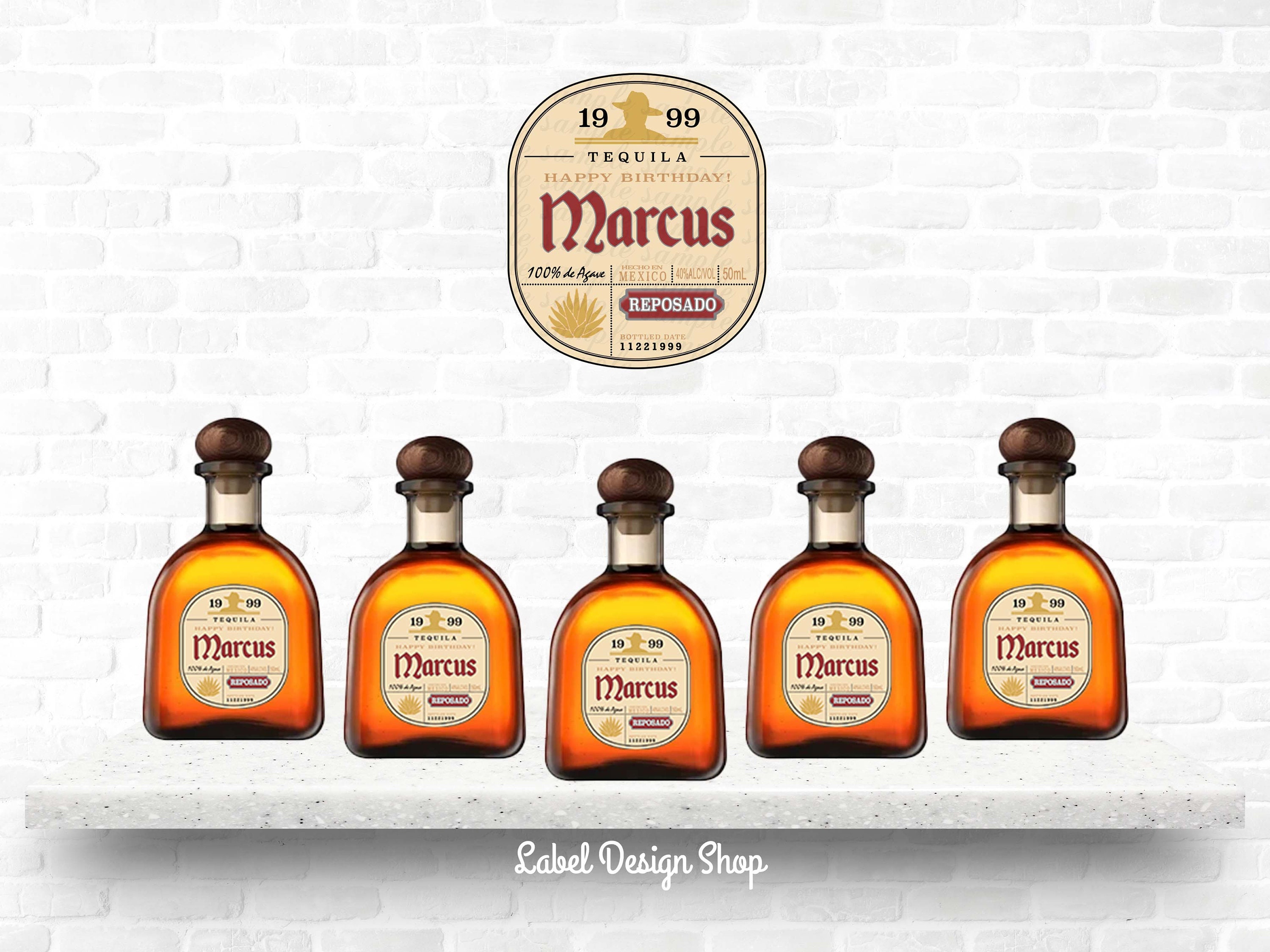Mini Don Julio Reposado Label Mini Don Julio Tequila Labels - Etsy