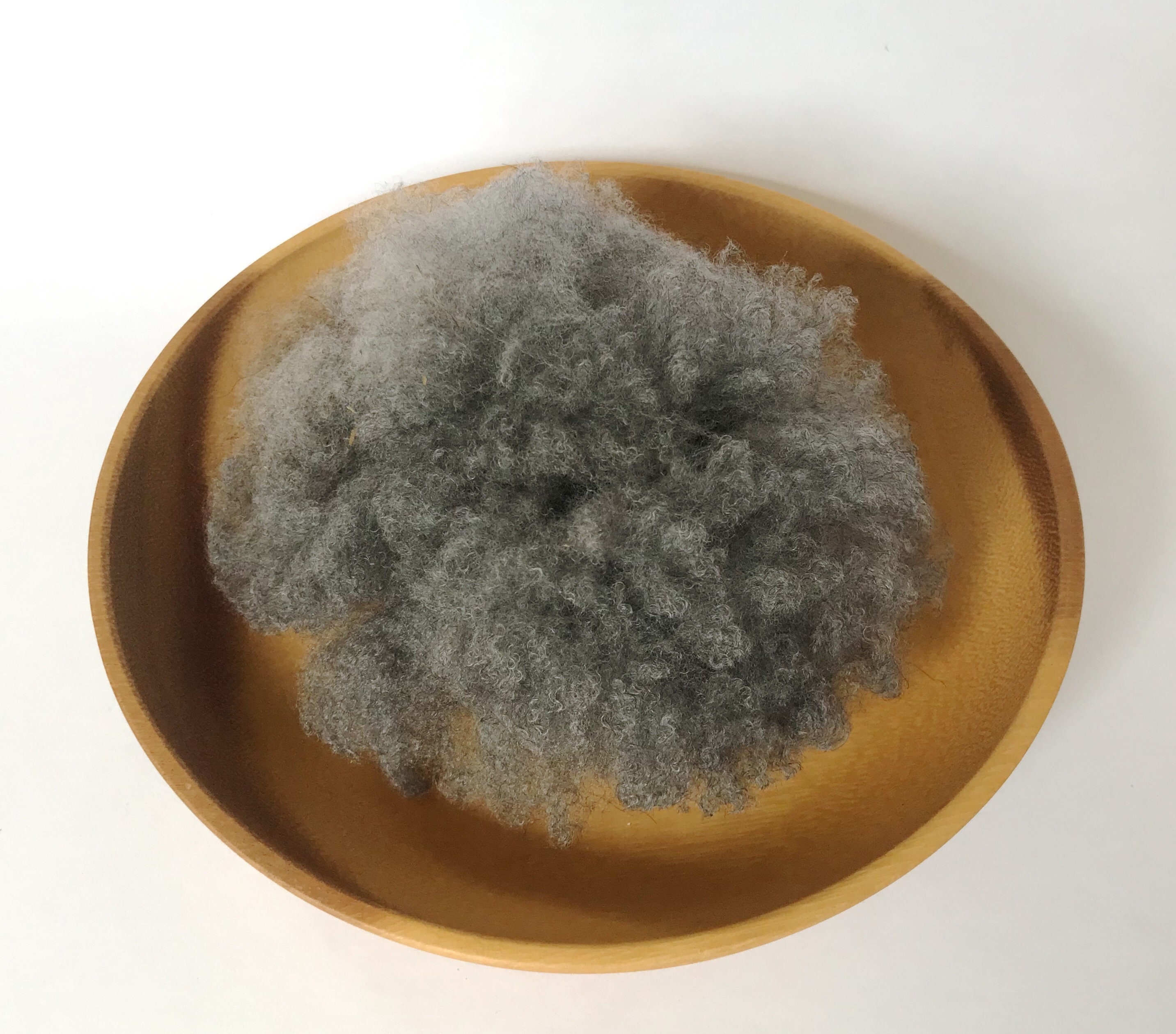 Baby Alpaca Fleece Raw and Unprocessed Natural Grey 100g/3.5oz - Etsy