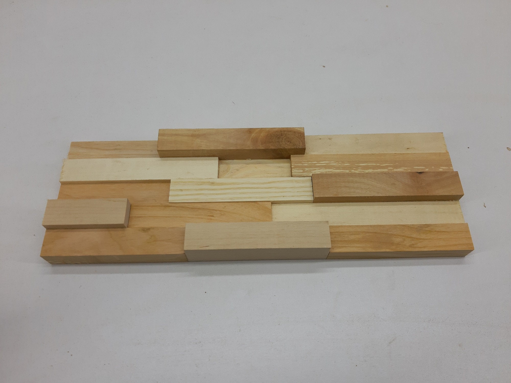 Wooden Wall Tile Wood Panel Mosaic 3d Wall Art Tiles Wooden - Etsy