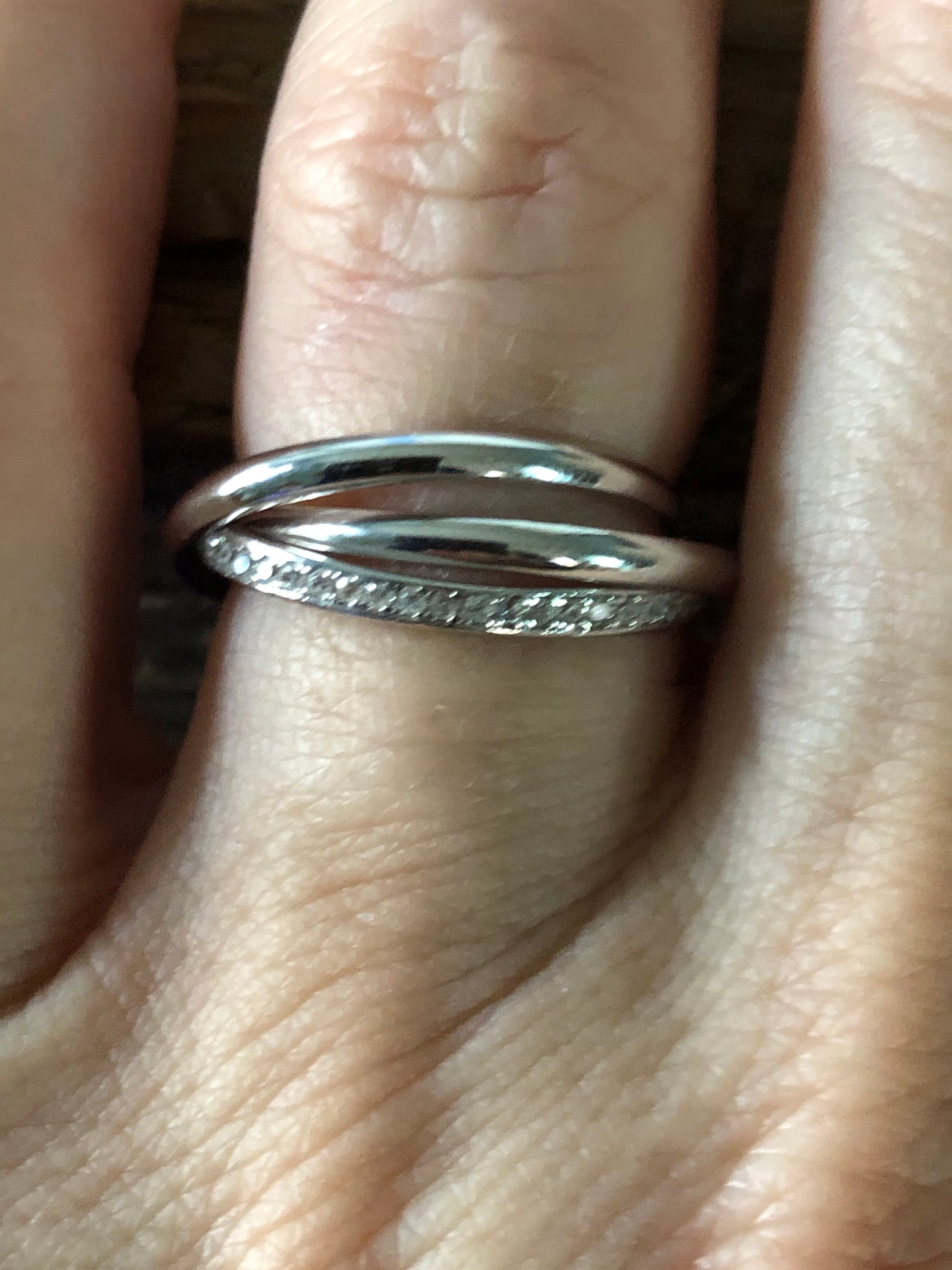 Sterling Silver Triple Band Ring