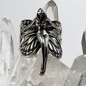 Sterling Silver Fairy Ring - Etsy