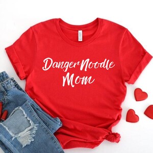 Danger Noodle Mom Shirt, Funny Snake Snakes Snek Serpent Ophidian Lover ...
