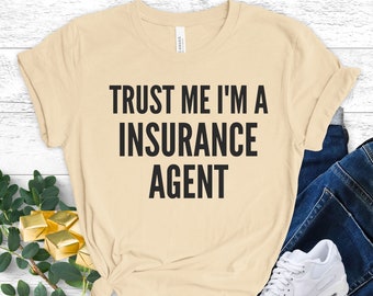 Insurance Agent T Shirt - Etsy