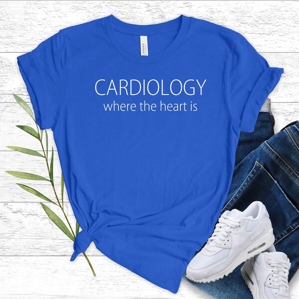 Cardiology T Shirt - Etsy