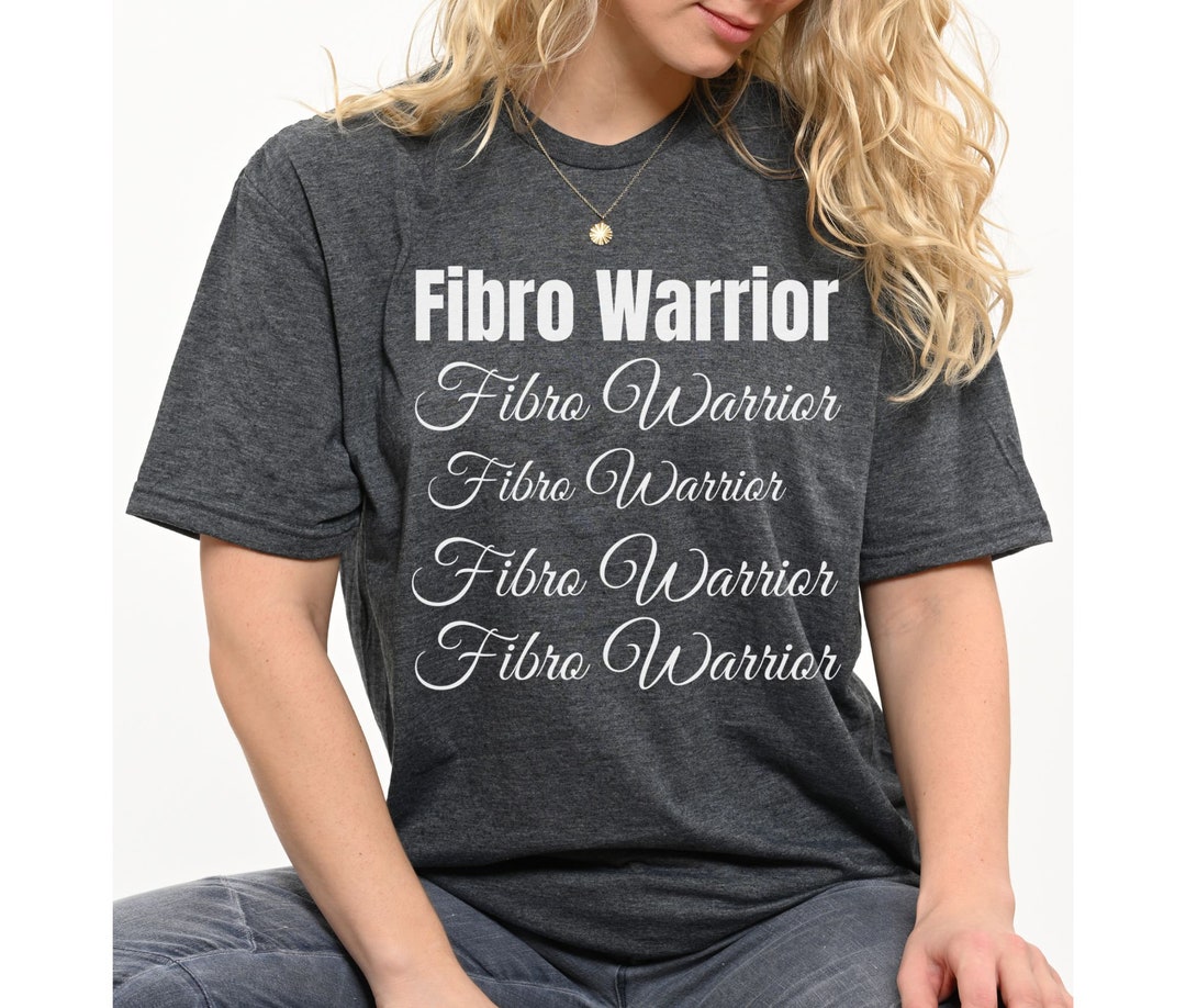 Fibro Warrior T-shirt Fibromyalgia Warrior Raise Awareness - Etsy