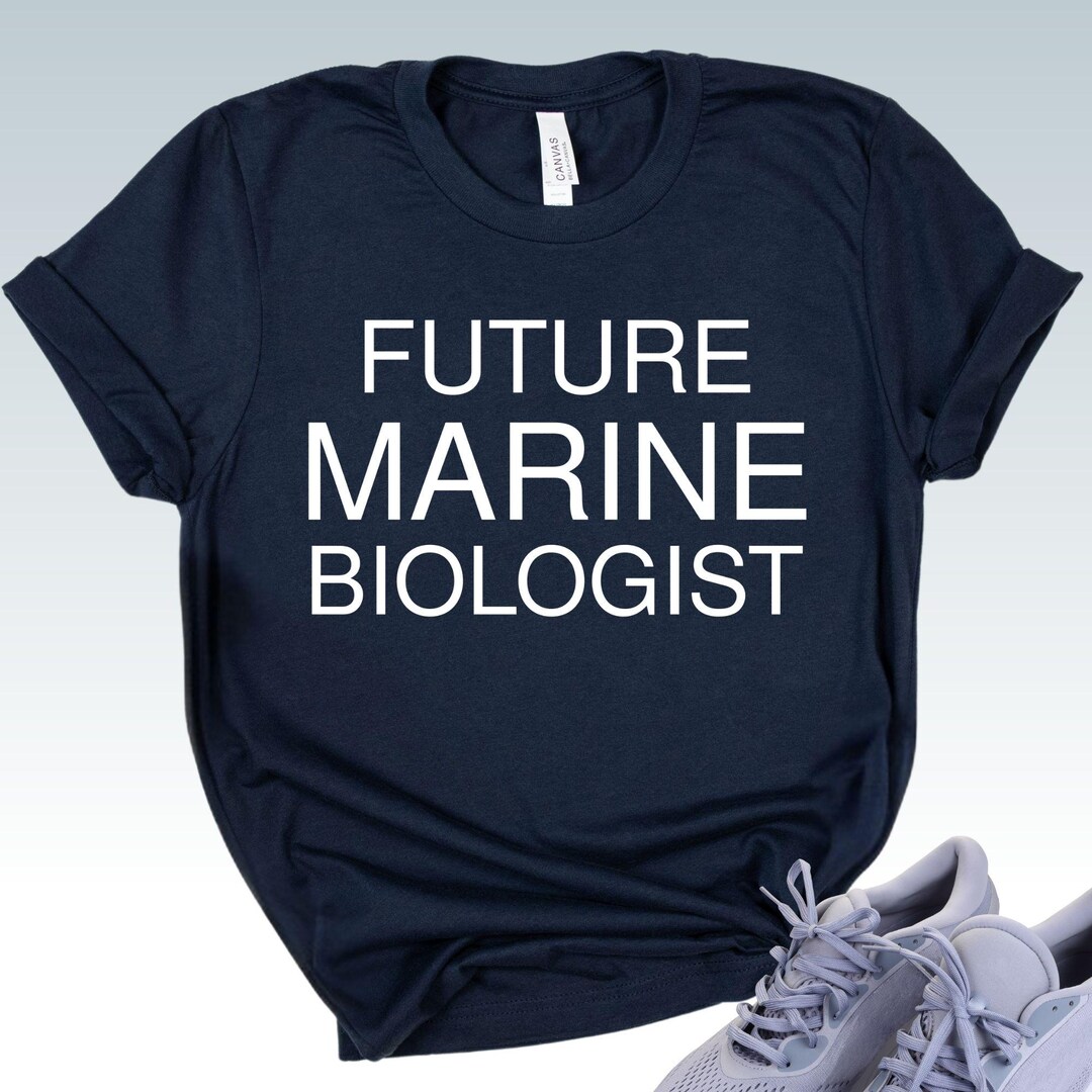Future Marine Biologist Gift Tee for Kids Teens - Ocean Science Shirt ...