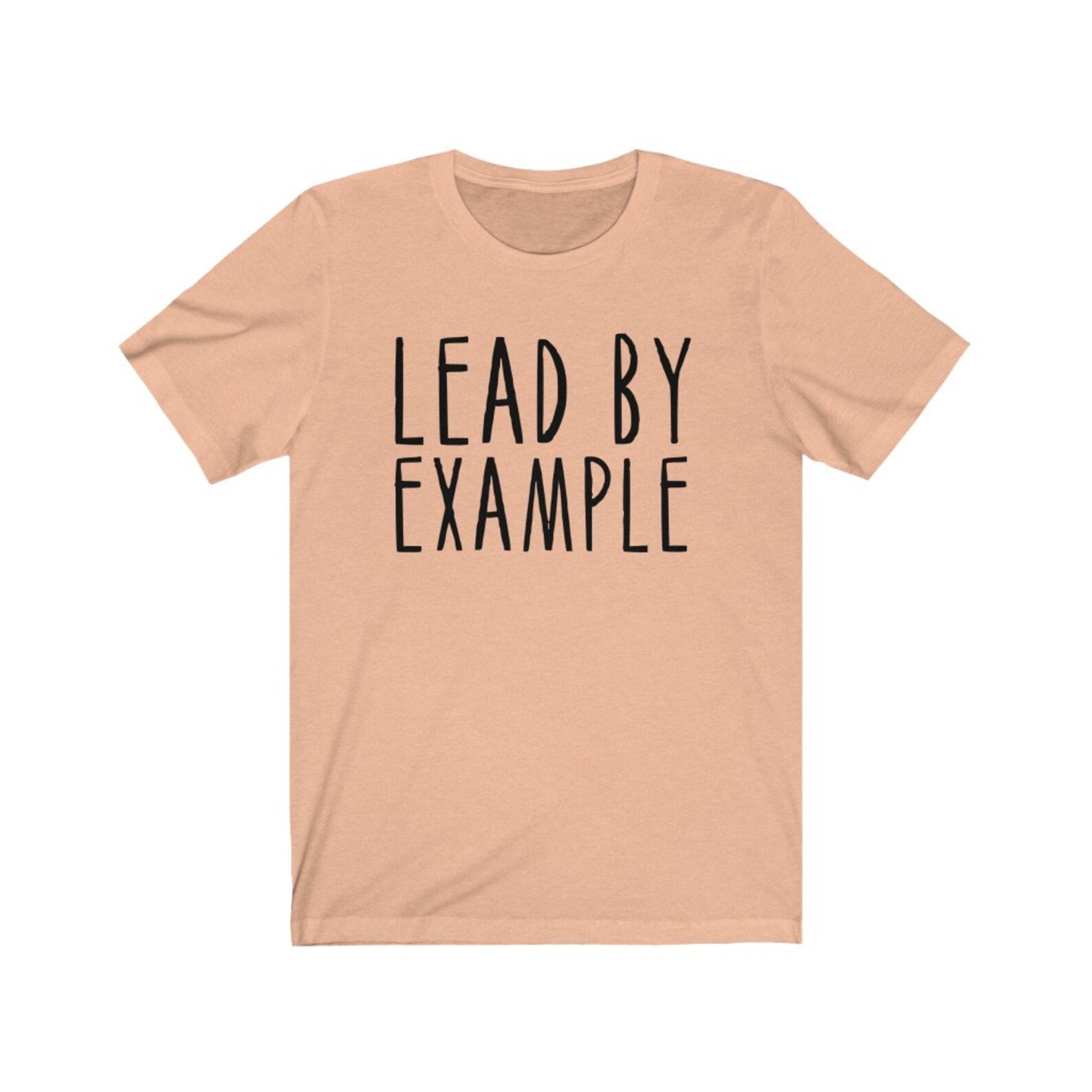 Leader T-shirt Lead by Example Inspirational Shirt Teaching | Etsy