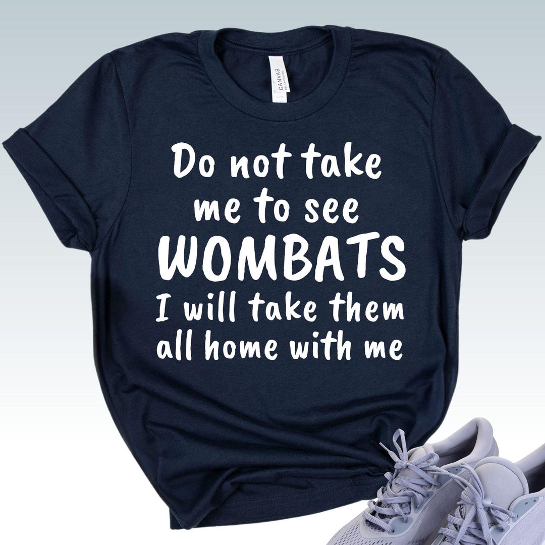 Fun Wombat Tshirt the Wombats Shirt Australian Animals Lover Shirts ...