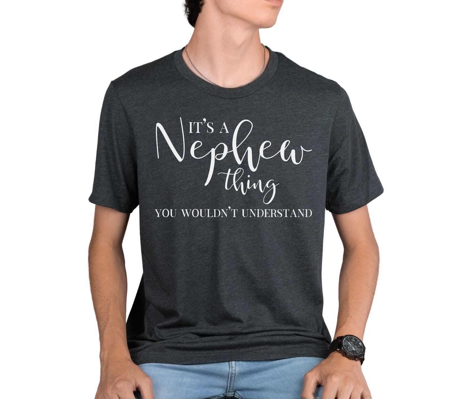 Funny Nephew Uncle Gift From Aunt, It's A Nephew Thing T-shirt, Cheer ...
