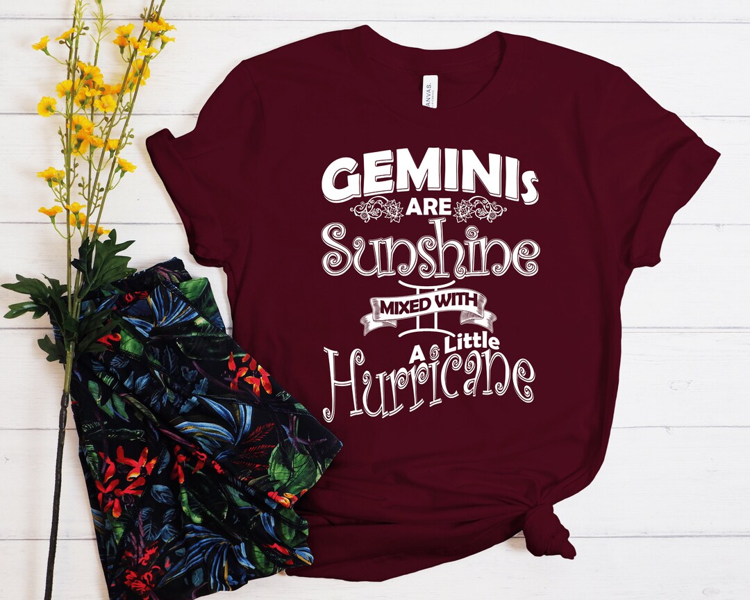 Gemini Gifts Gemini Shirt Gemini Tshirt Astrology Shirt Birthday T ...