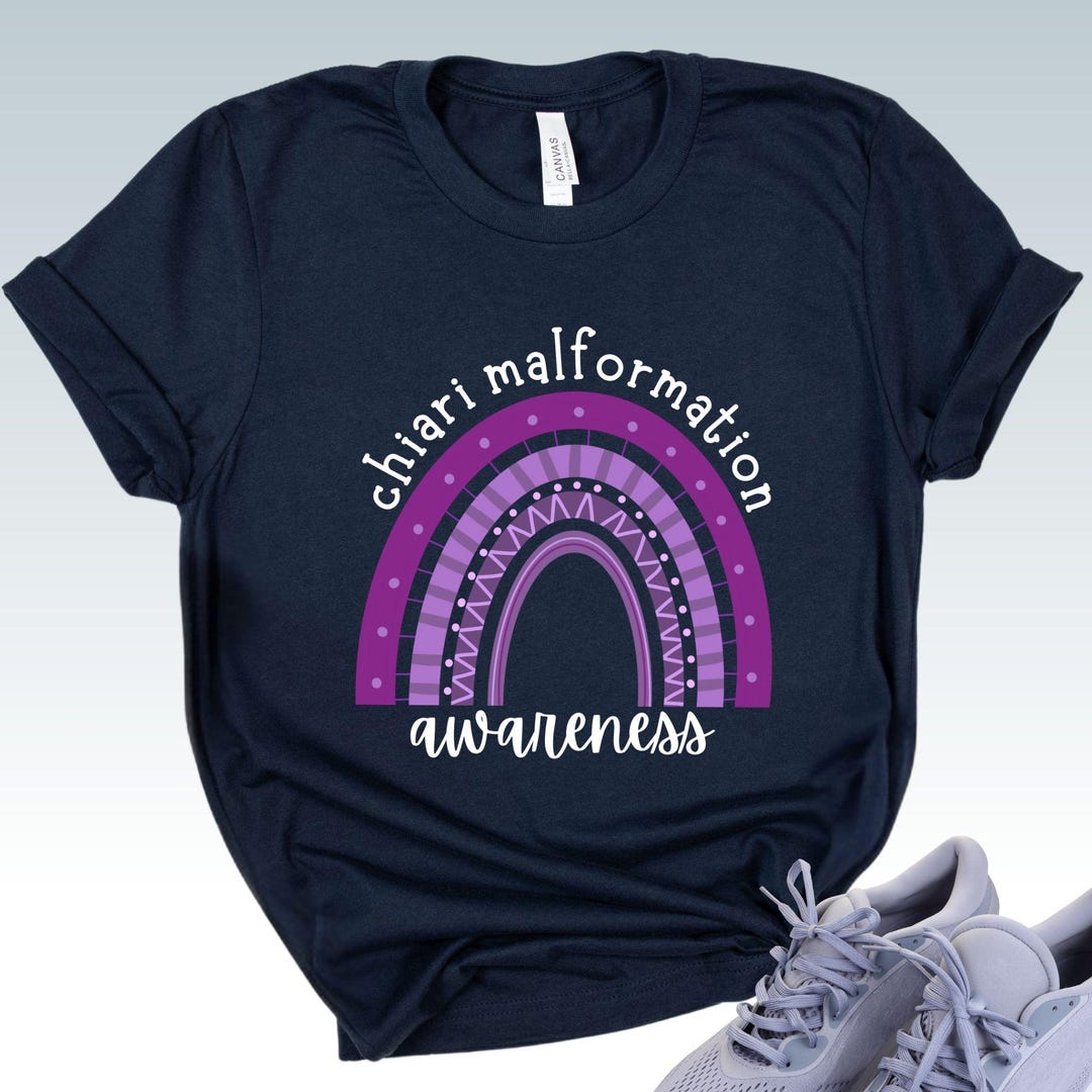 Chiari Malformation Awareness Shirt, Chiari Malformation Warrior Shirt ...