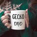 Gecko Gifts for Man Gecko Dad Gift Gecko Coffee Mug Gecko - Etsy