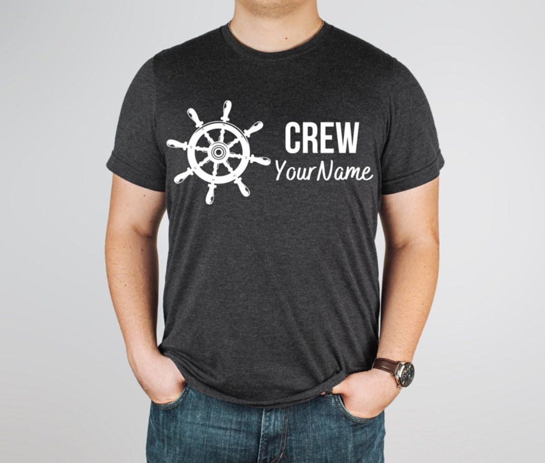 Custom Crew T-shirt, Personalized Boat Crew Shirt, Pontoon Boat Gifts ...