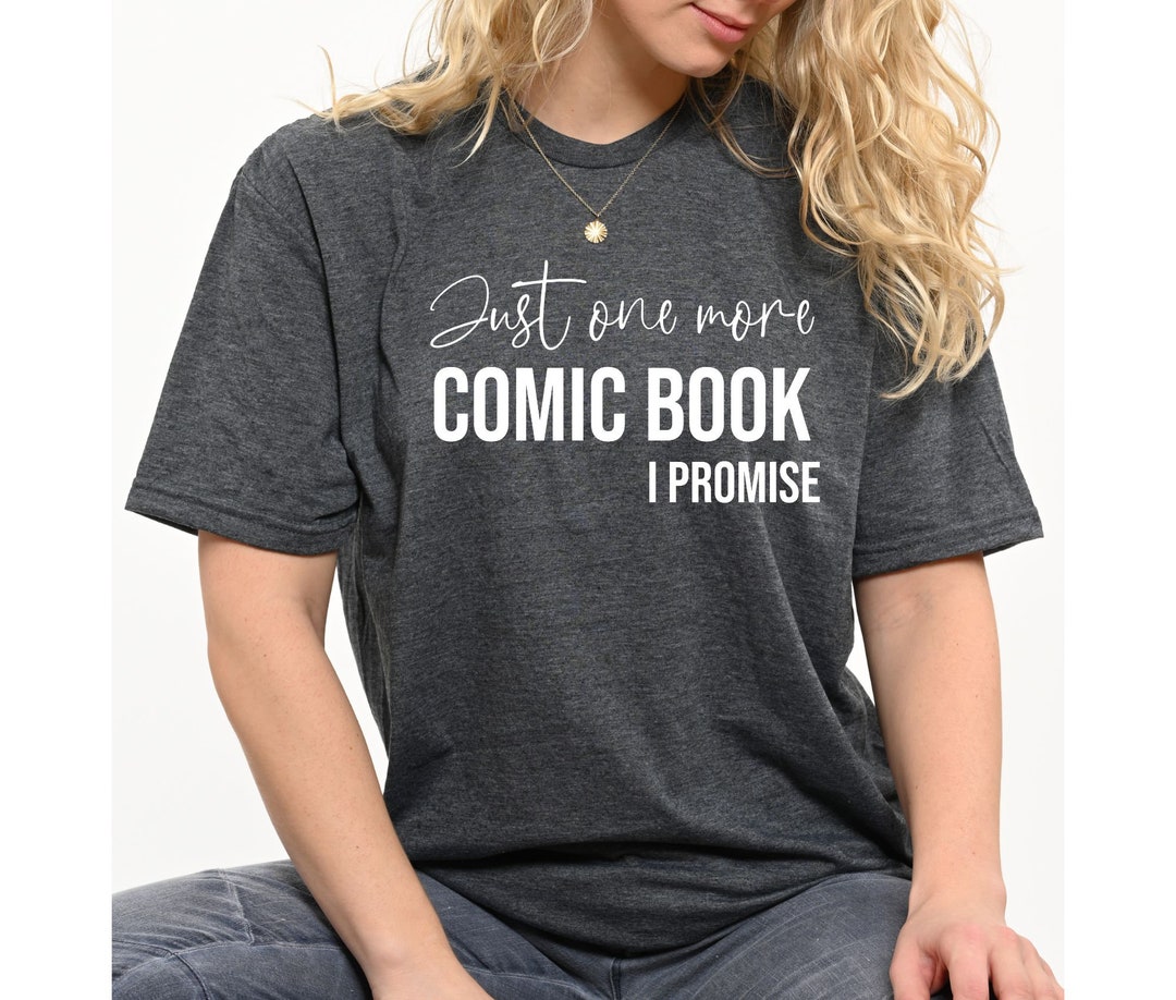 Comics Gift, Comics Shirt, Comic Gift for Her, Funny Comics Shirt ...