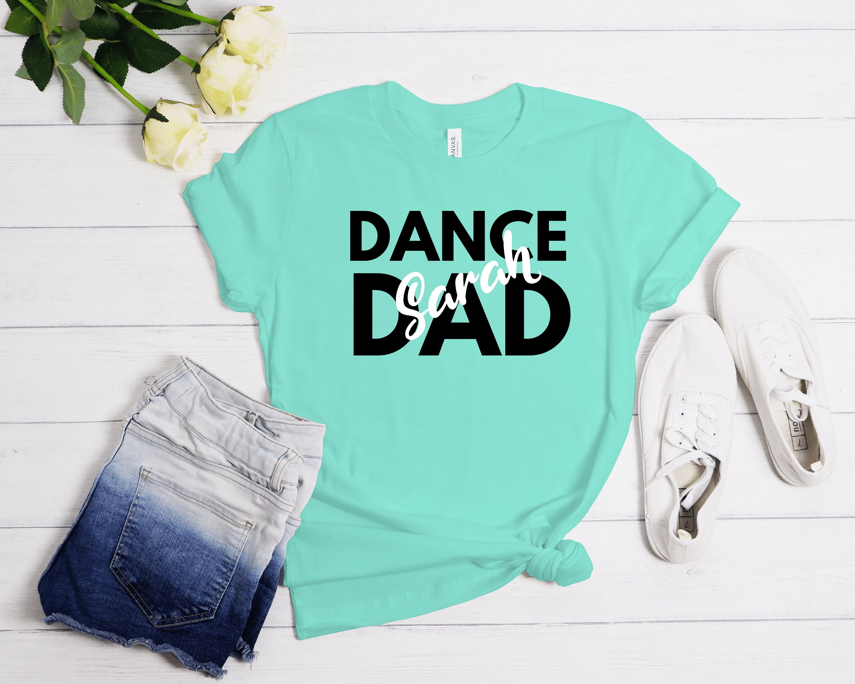 Personalized Dance Dad T-Shirt Custom Dance Daddy Shirt | Etsy