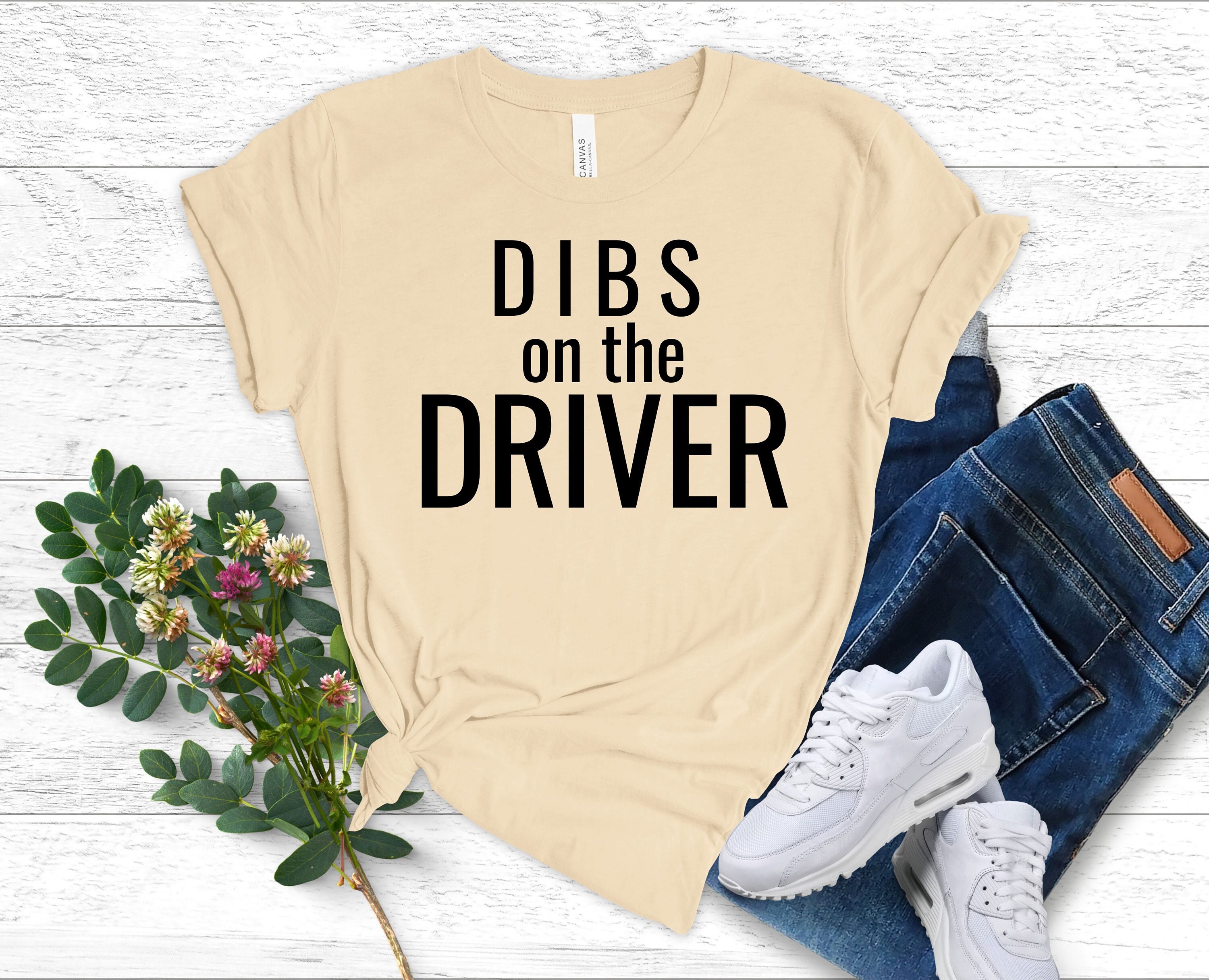 Drivers Wife Shirt - Wife of Race Car Driver - Dibs Shirt - Dibs on Him ...