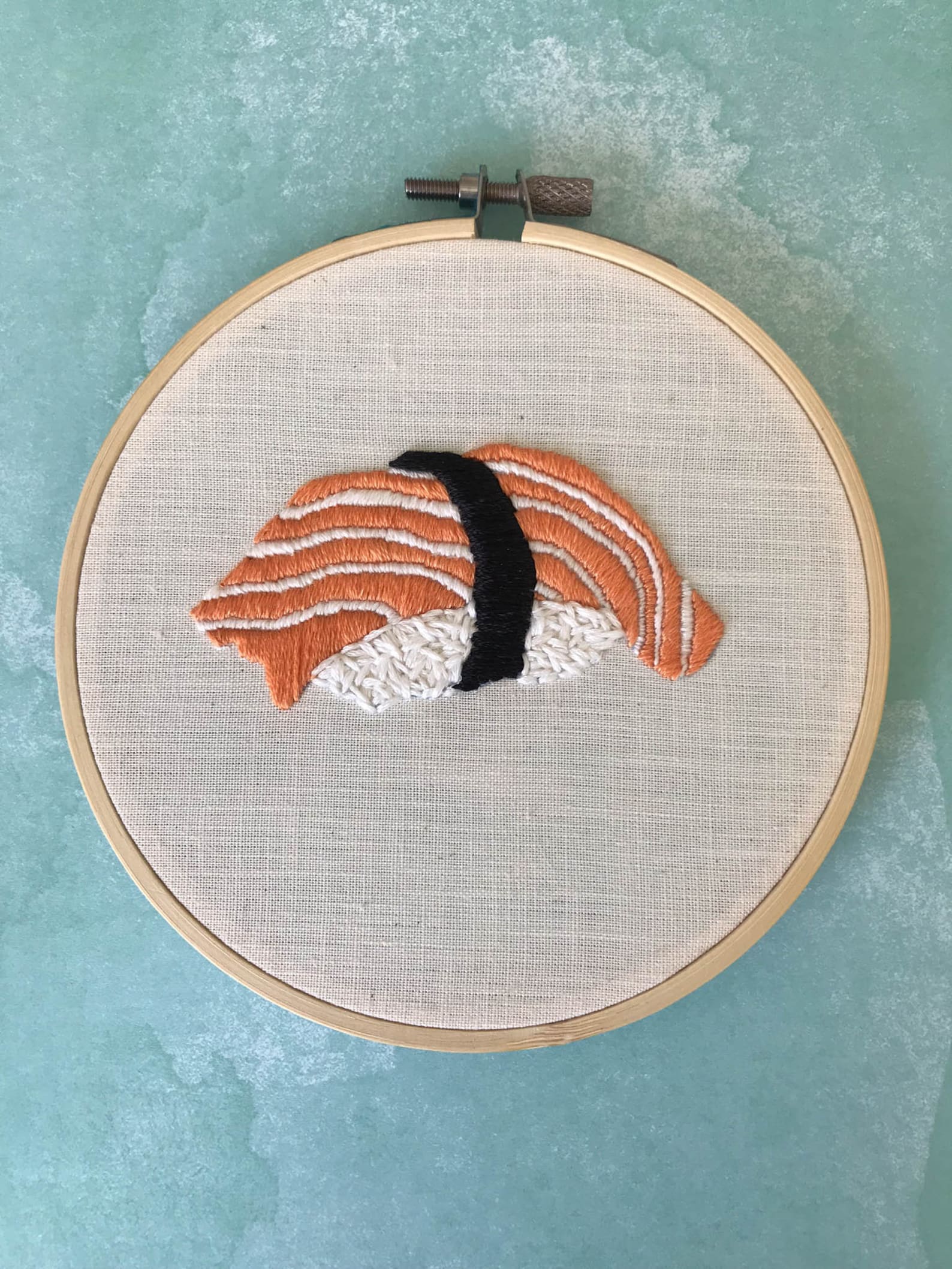 Nigiri Sushi Embroidery Pattern PDF Digital Download Hoop Art | Etsy
