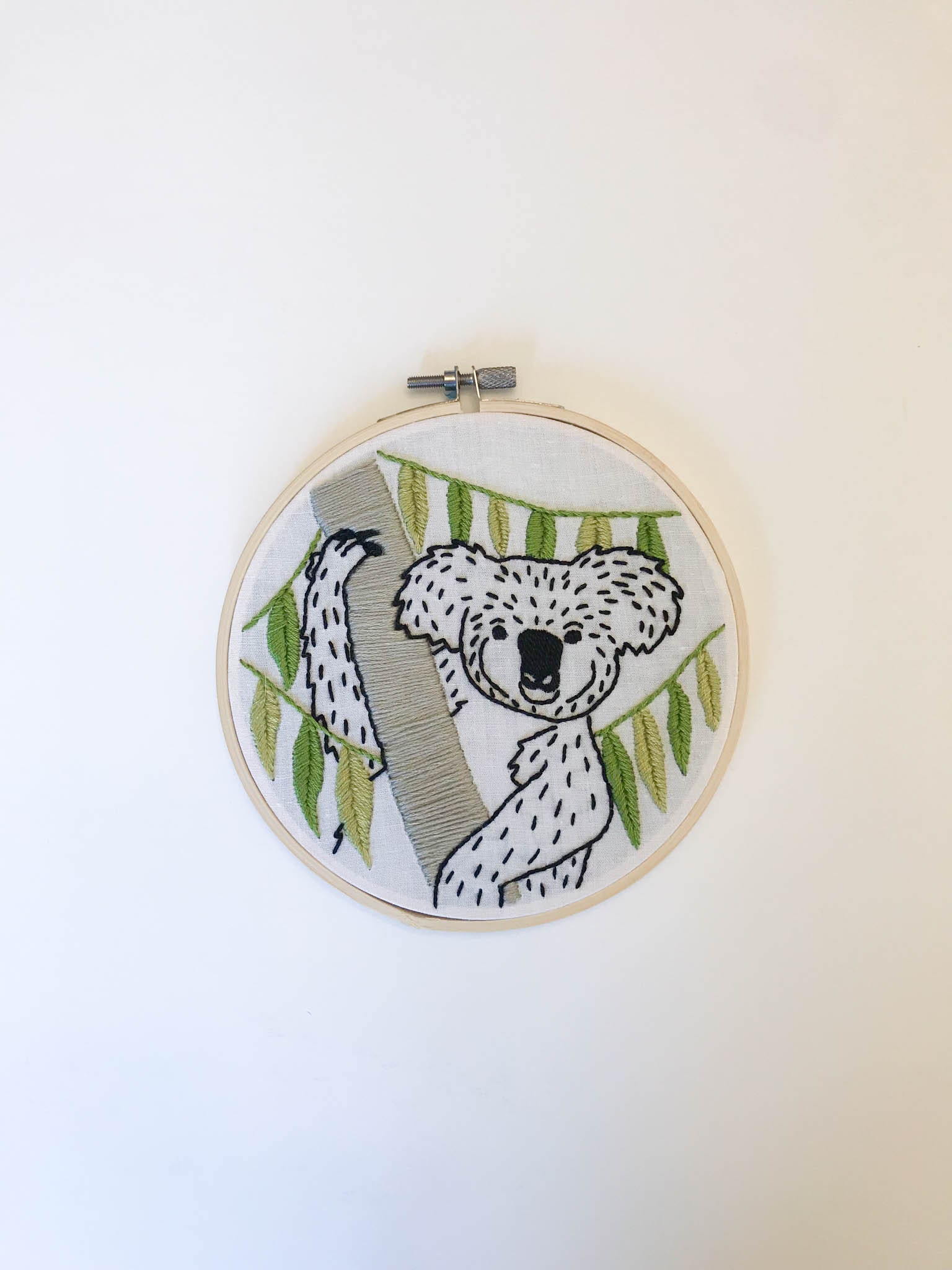 Kip the Koala Embroidery Pattern PDF Digital Download Hoop | Etsy