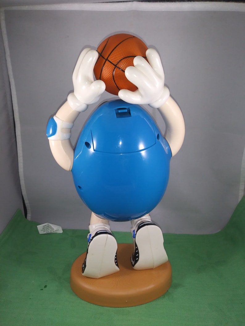 Vintage 1990's Shooting Basketball Blue M&M Candy Dispensers From the ...