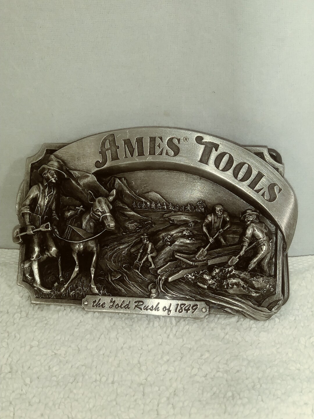 Vintage 1985 Out of Production. Ames Tools. the Gold Rush of 1849 3D ...