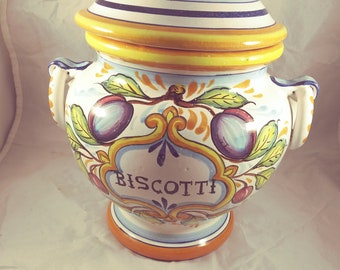 Biscotti Pottery - Etsy
