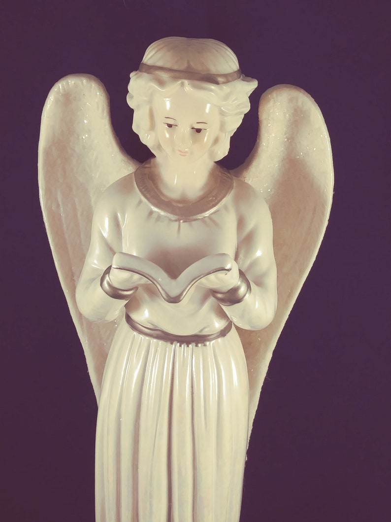 1990's Vintage Cracker Barrel Porcelain Angel - Etsy