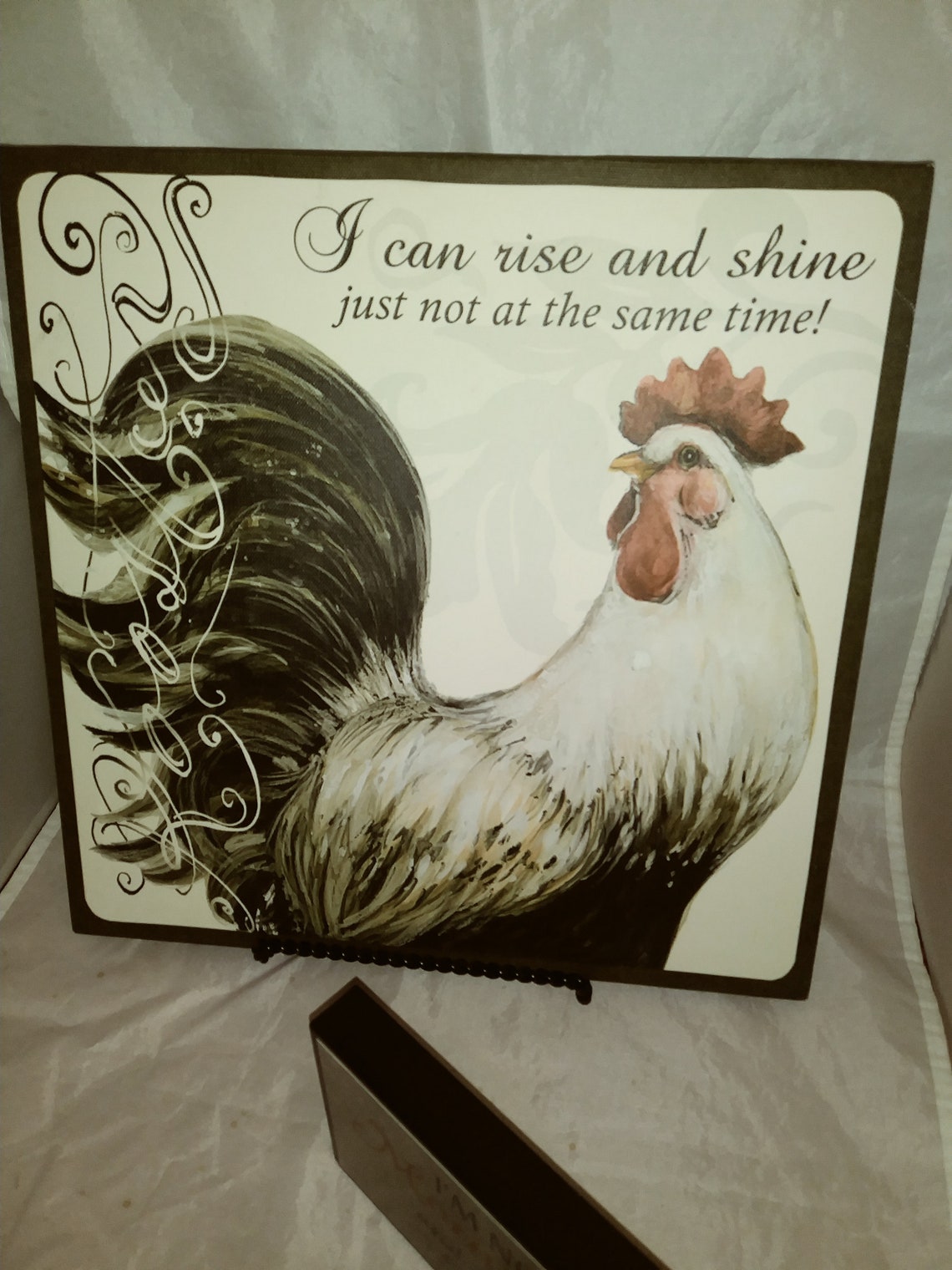 Vintage 1990's Susan Winget Rooster Pitcher With Canvas - Etsy