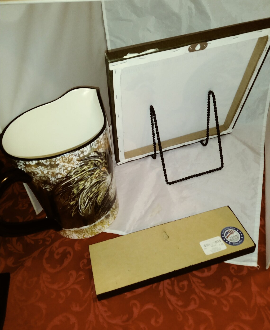 Vintage 1990's Susan Winget Rooster Pitcher With Canvas - Etsy