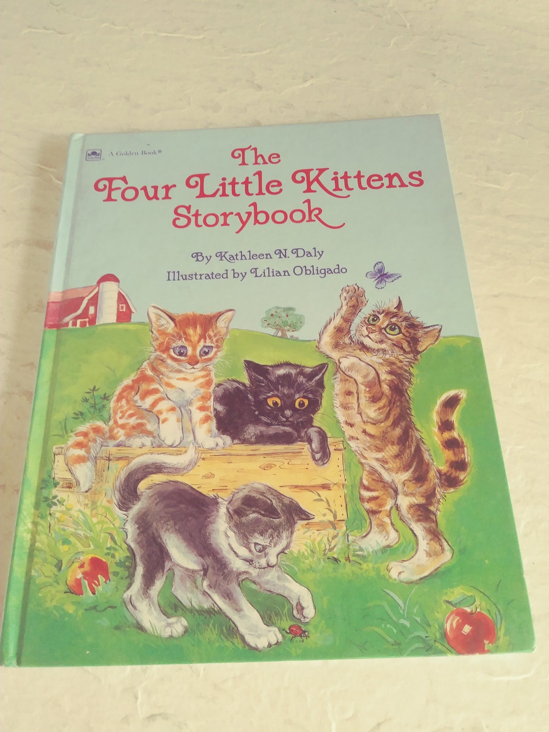 1986 the Four Little Kittens Storybook Kathleen N. Daly - Etsy