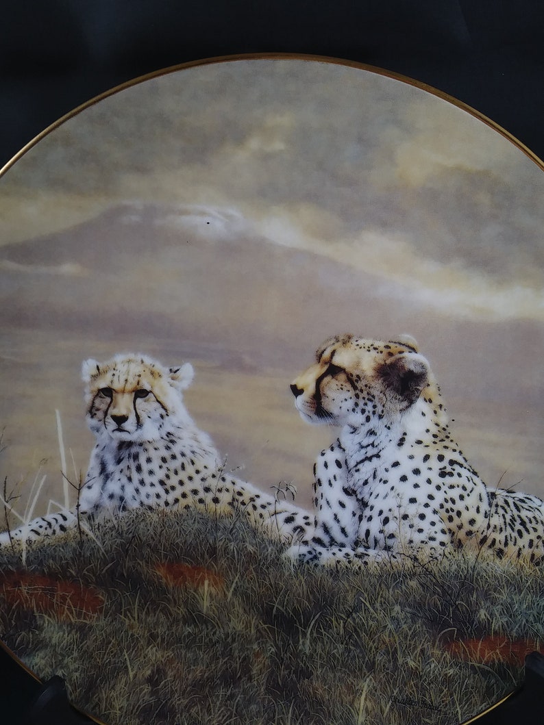 Charles Frace Grand Safari Images of Africa Collector Plate "a Moments ...