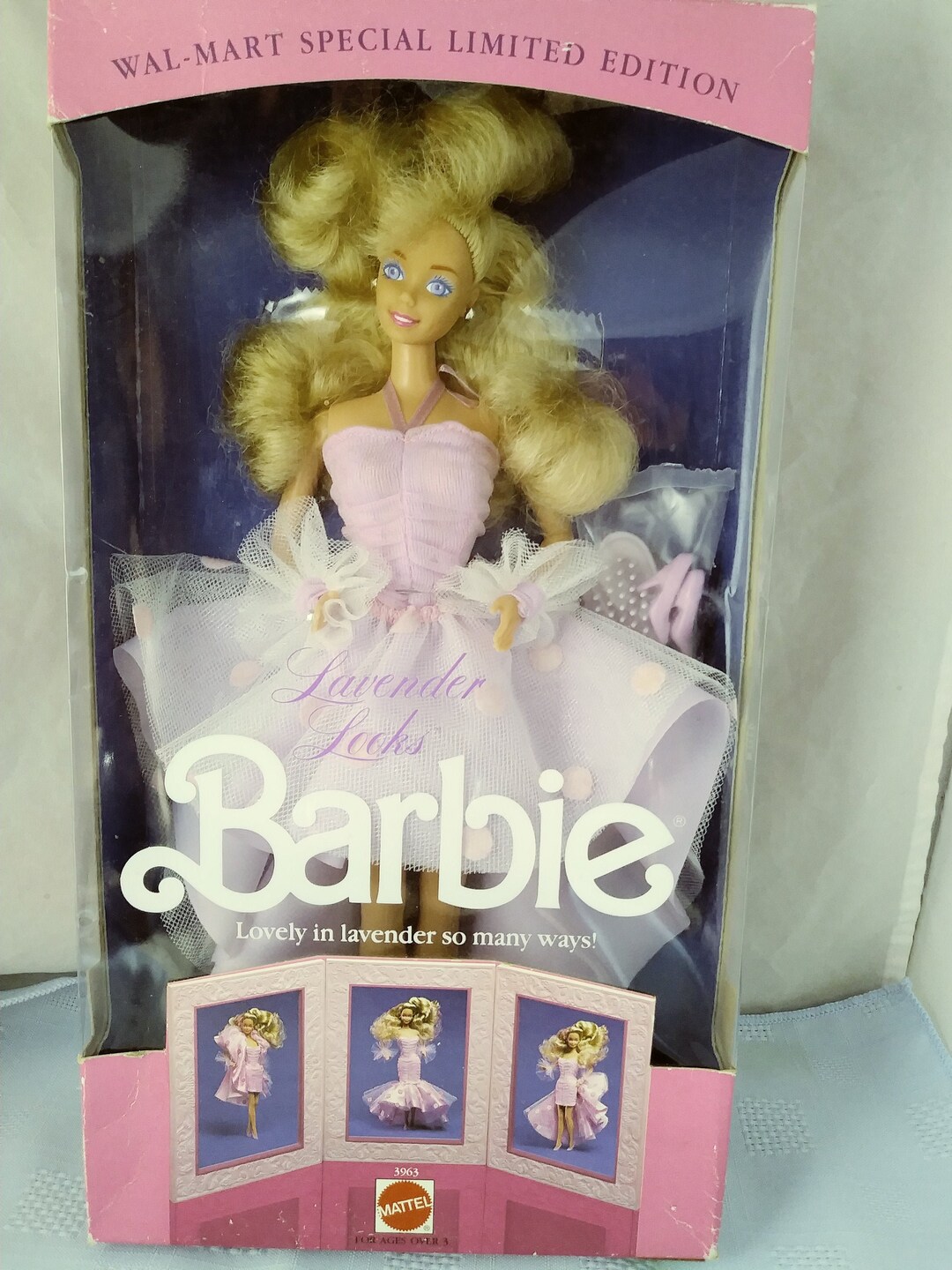 Vintage 1989 Lavender Looks Barbie - Etsy