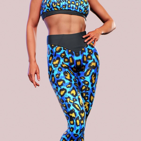 Leopard Gym Wear - Etsy