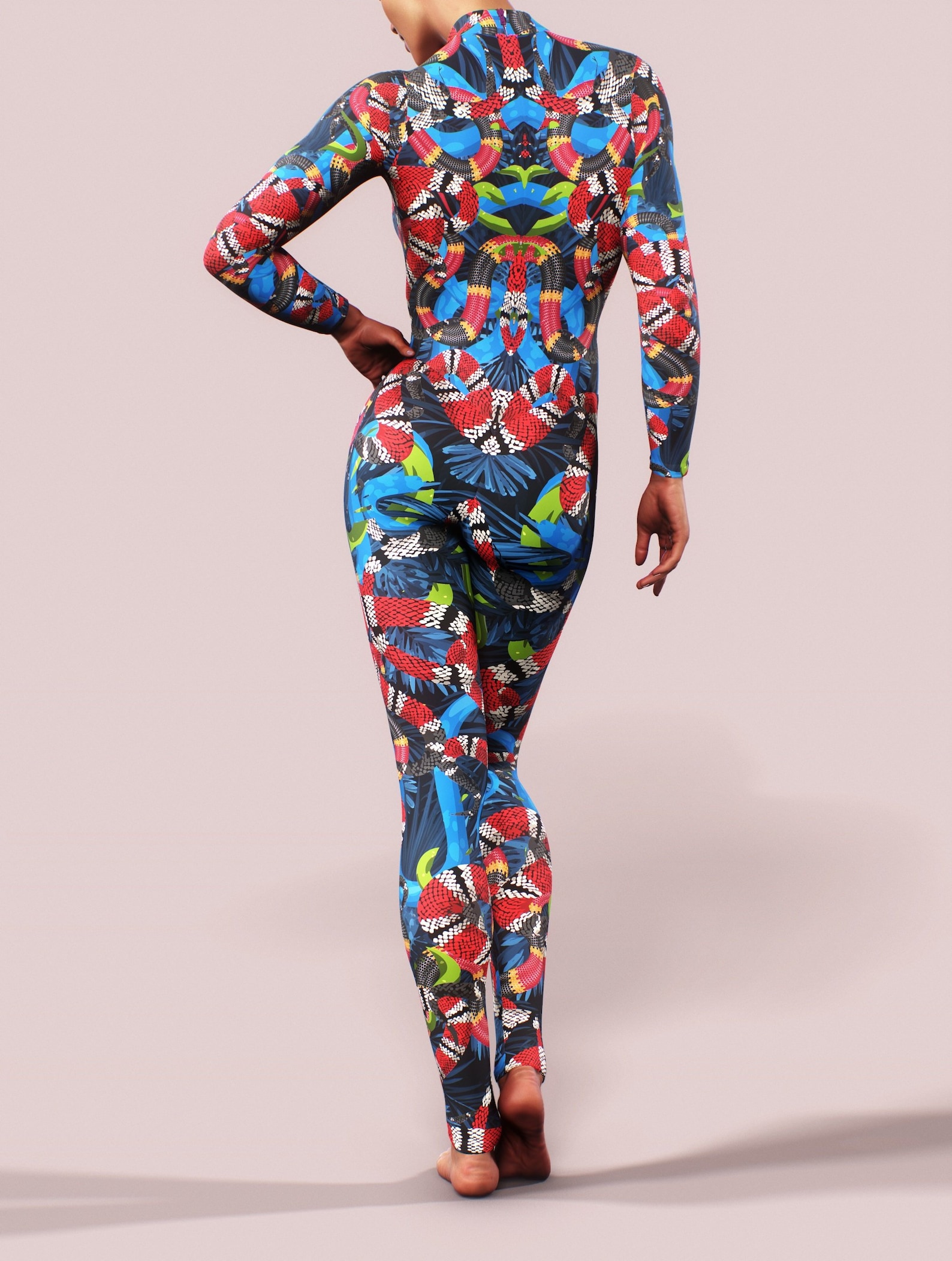 Snakes Workout Clothing Gym Bodysuit Reptile Catsuit Unitard - Etsy