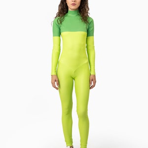 Love Bird Green Catsuit | Women Activewear Fitness Apparel Gym Yoga ...