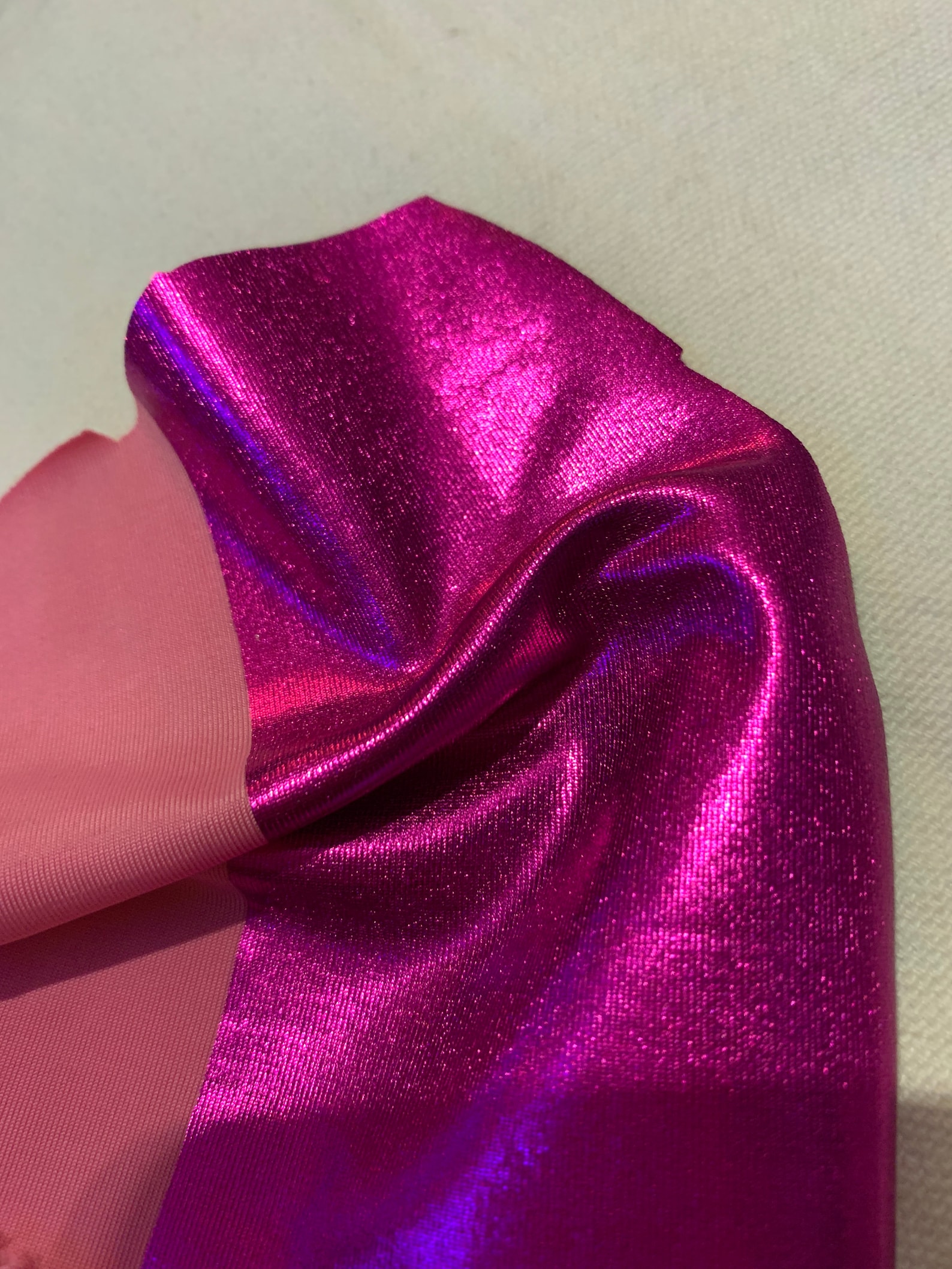 Raspberry Magenta Shiny Leggings Wet Look Metallic Stretchy - Etsy