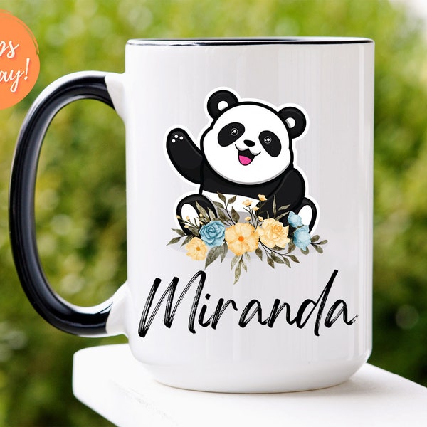 Panda Mug - Etsy